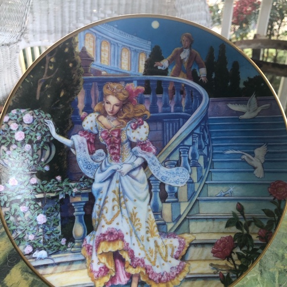 Princeton Gallery | Accents | Cinderella Fairytale Princess Plate Era ...